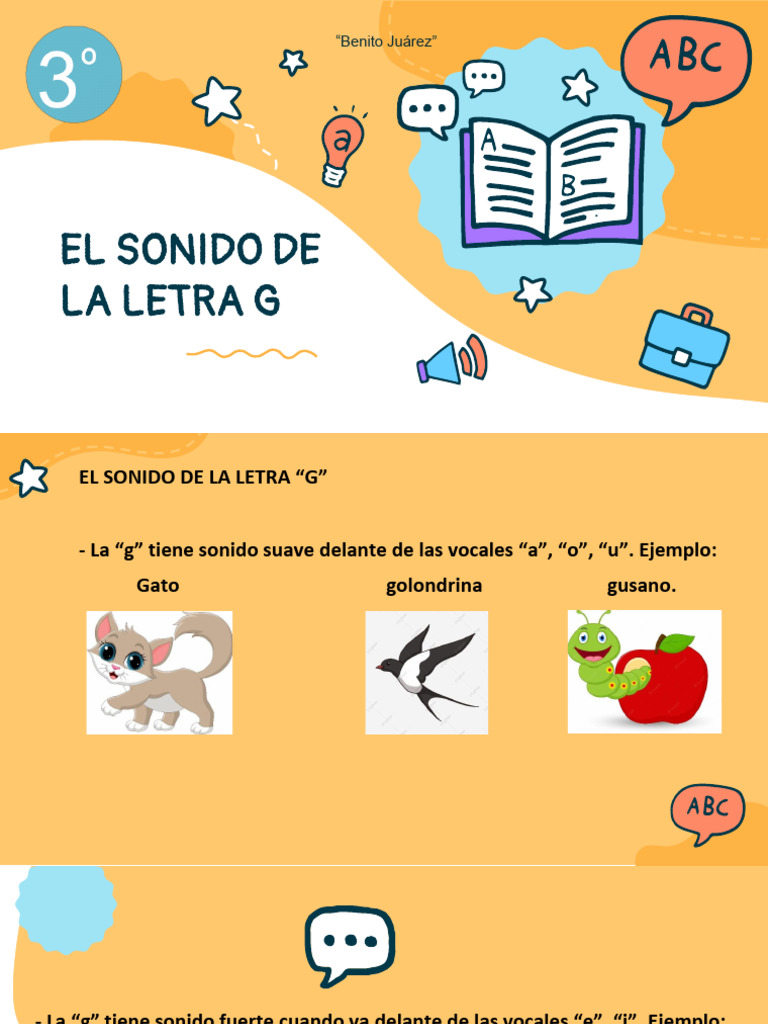 El Sonido de La Letra G | PDF