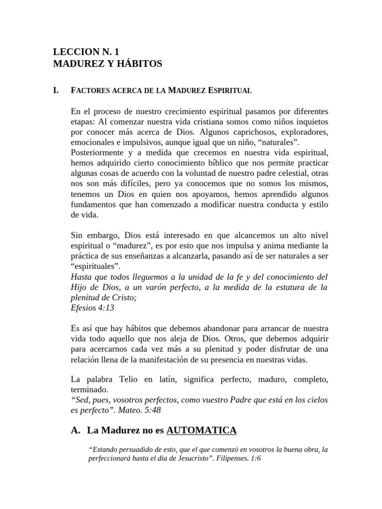 Leccion n1 Discipulado 2 | PDF | Motivación | Motivacional