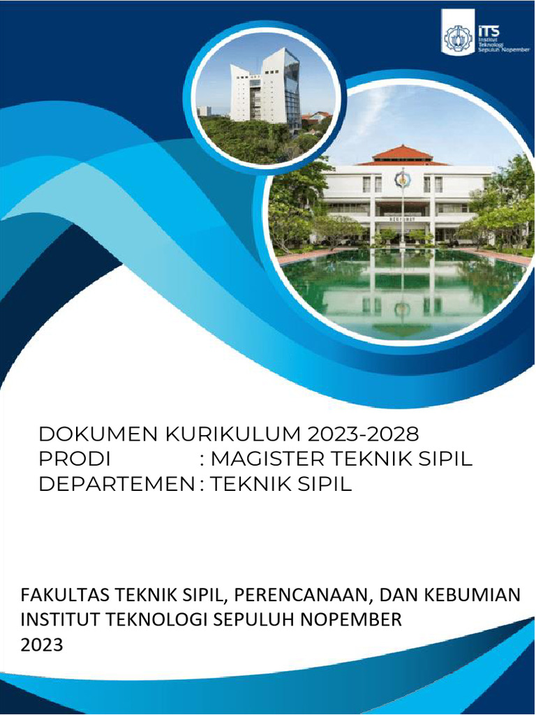 Dokumen Kurikulum Prodi S 2 Teknik Sipil DTS FTSPK ITS | PDF