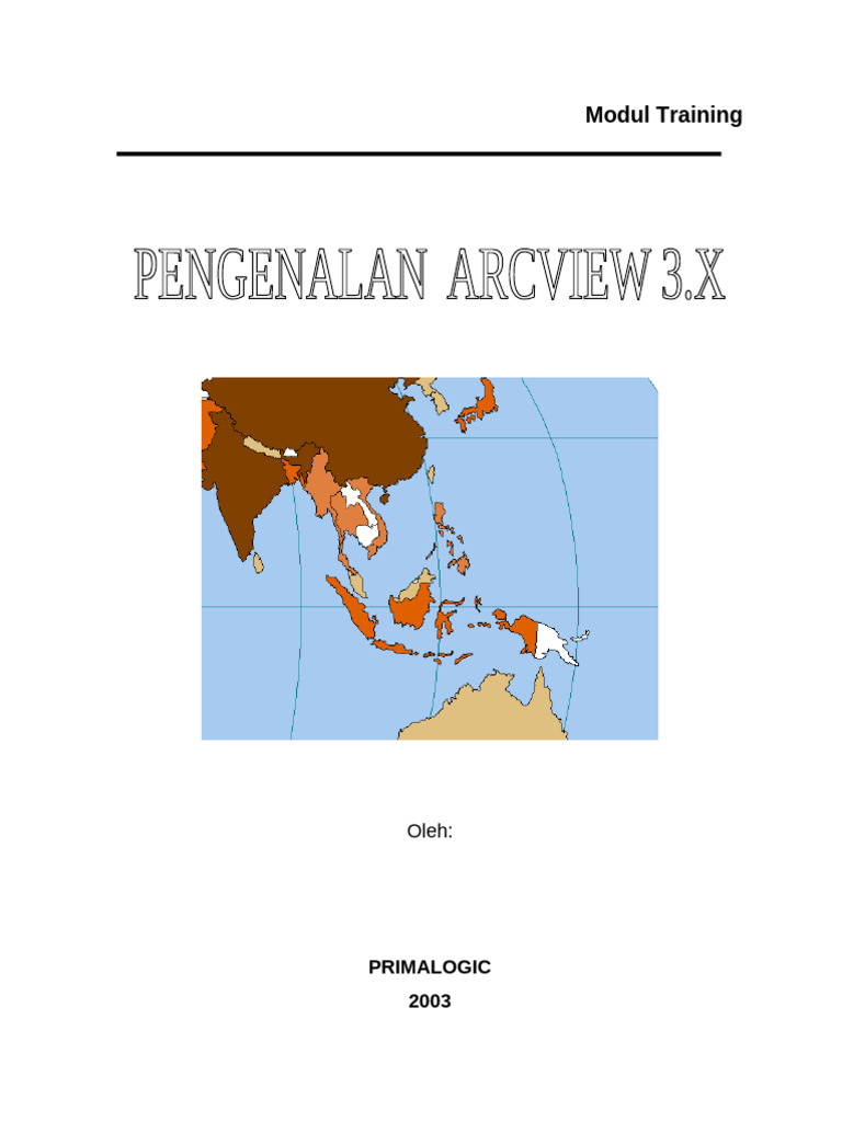 Panduan Singkat ArcView GIS 3.x | PDF