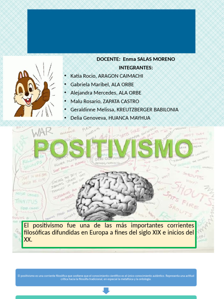 Enfoque Positivista - Fundamentos Del Positivismo | PDF | Positivismo ...