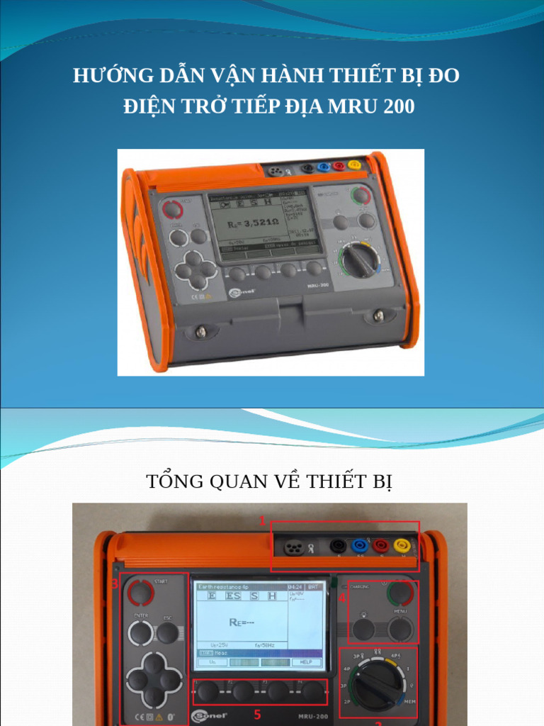 Huong Dan MRU 200 - New | PDF