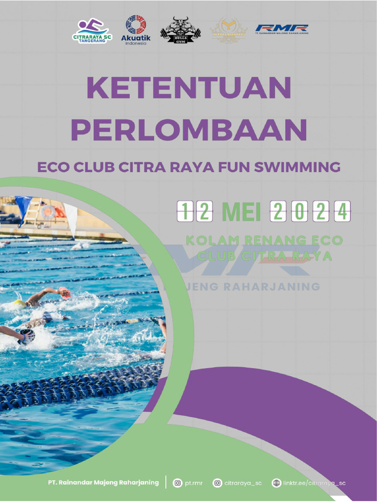 Kejuaraan Renang Eco Club 2024 | PDF