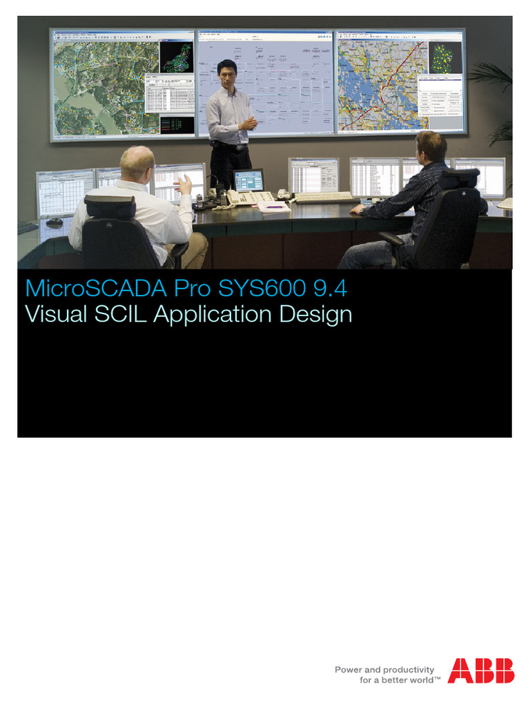 SYS600 - Visual SCIL Application Design | PDF | Menu (Computing) | Graphical User Interfaces