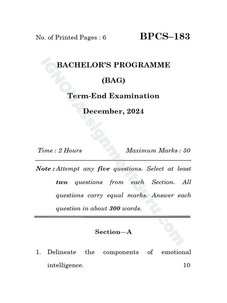 Dec 2024 BPCS-183 | PDF | Chess Openings | Emotions