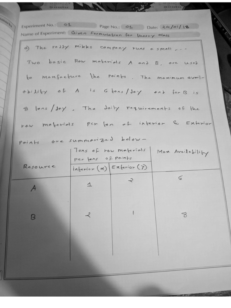 LP Lab Assignment | PDF