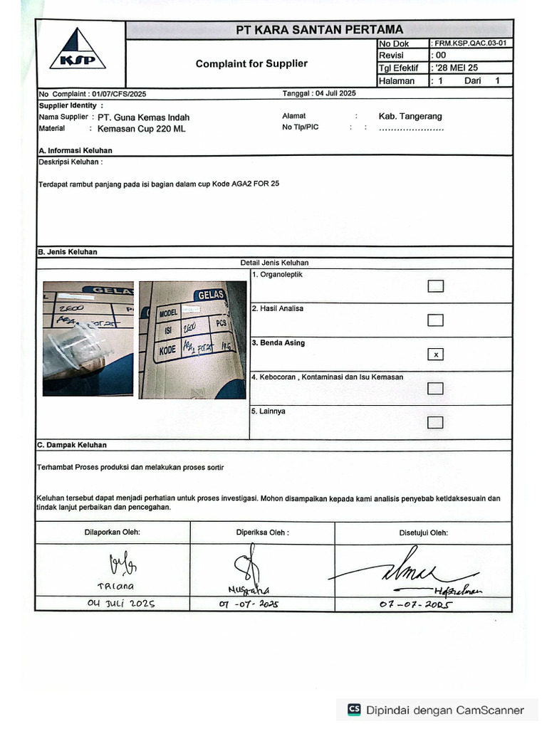 CFS Gki 01 | PDF