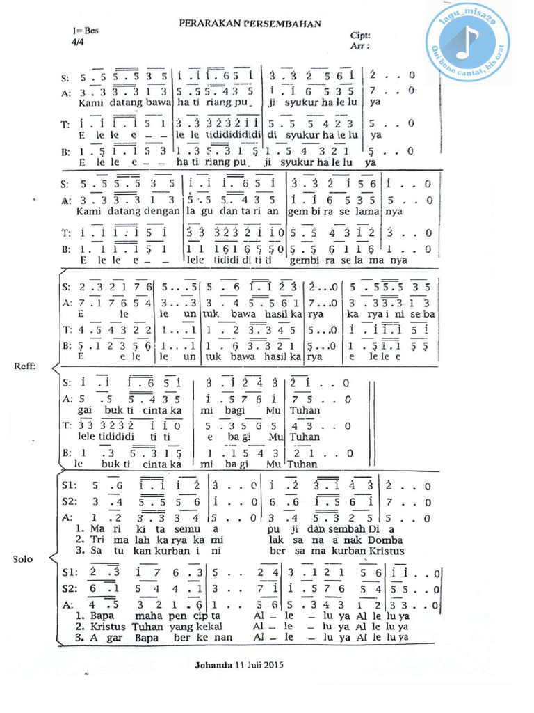 Perarakan Persembahan | PDF