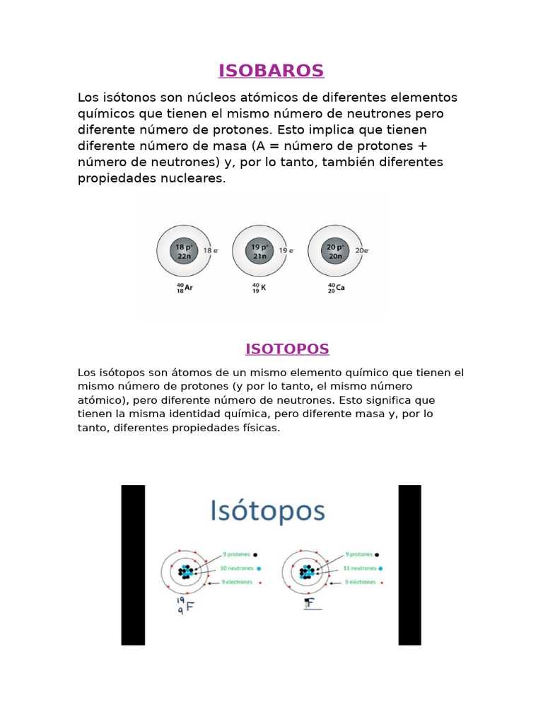 Atamo Quimica | PDF | Química | Neutrón