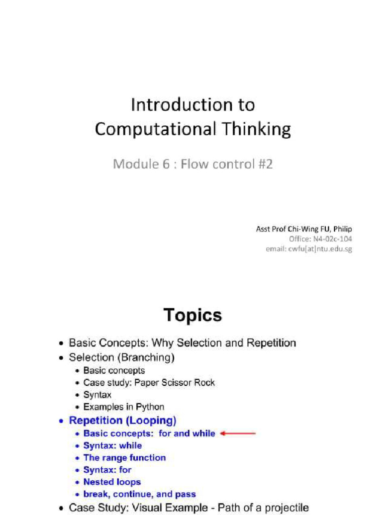 Computational Thinking | PDF