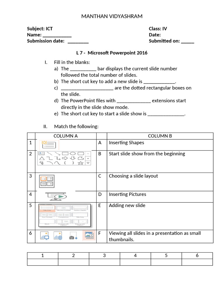 Lesson 7 - Microsoft Powerpoint 2016 | PDF