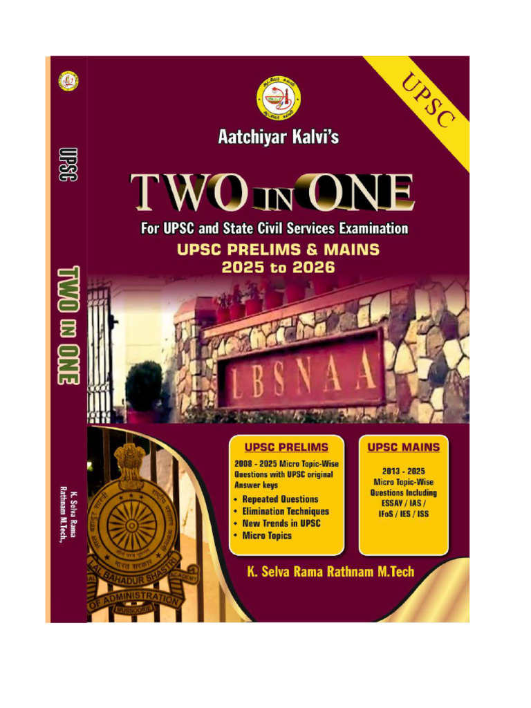 UPSC TWO IN ONE 2025 - Compressed | PDF | Bhakti Movement | Bhakti