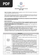 DOV Checklist for Italy Study Visa | PDF | Consul (Representative ...