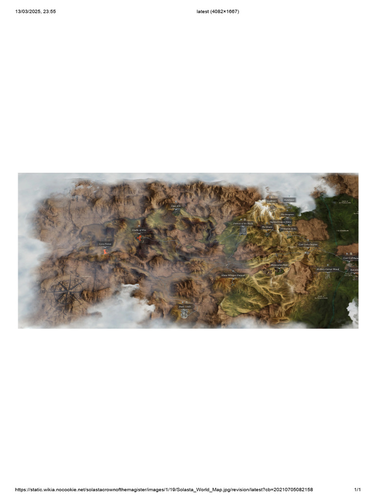 Solasta Map | PDF