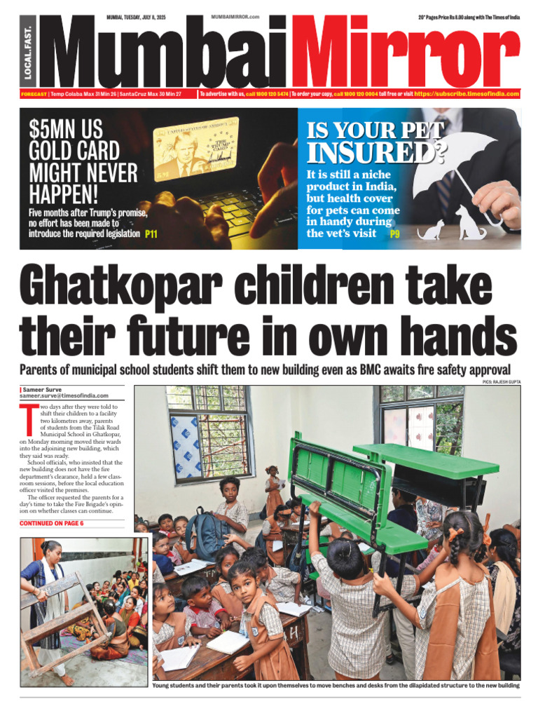 Mirror Mumbai 08-07-2025 | PDF