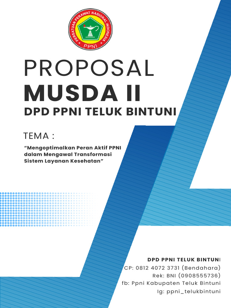 Proposal MUSDA II PPNI Teluk Bintuni | PDF