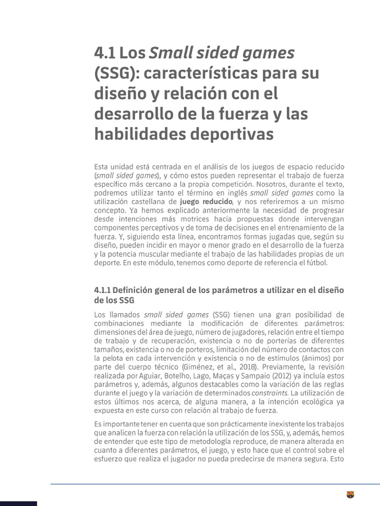 4 1 Small Sided Games 3881710323 | PDF