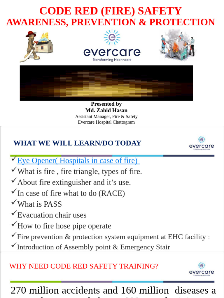 Fire Safety Orientation Training PPT 12.02.2025 | PDF | Fires | Fuels