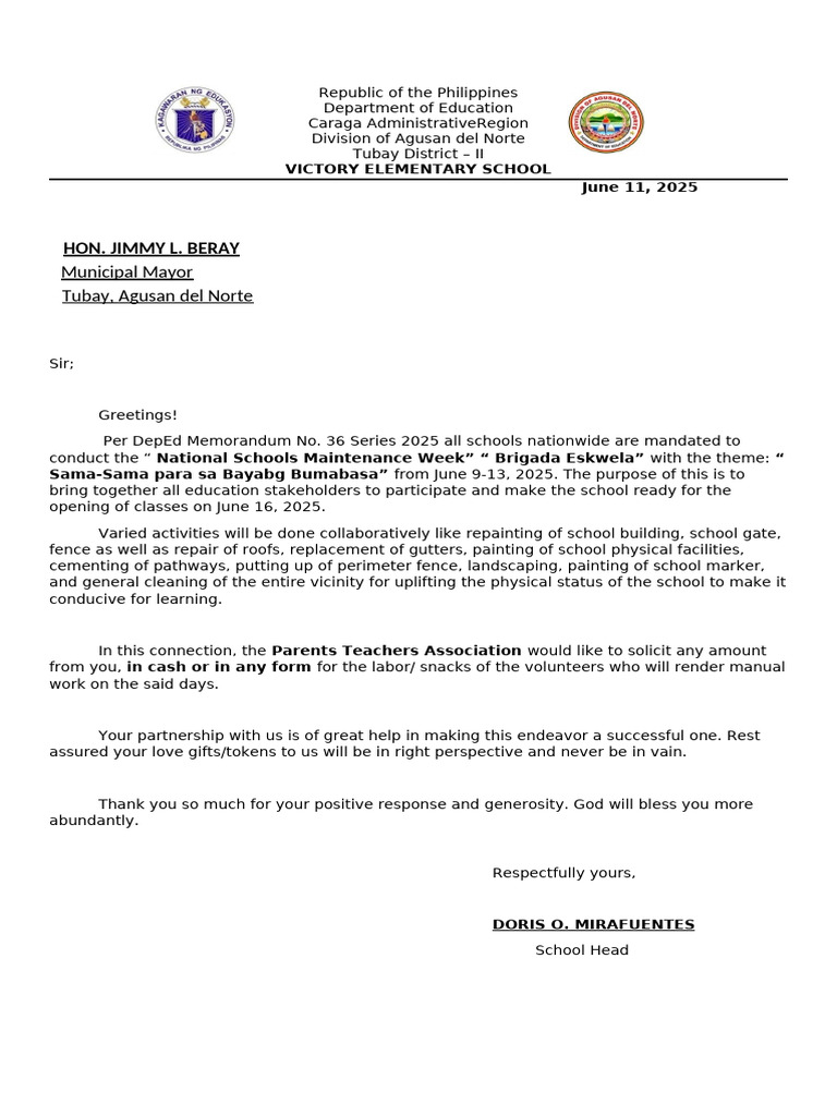 Brigada Solicitation | PDF