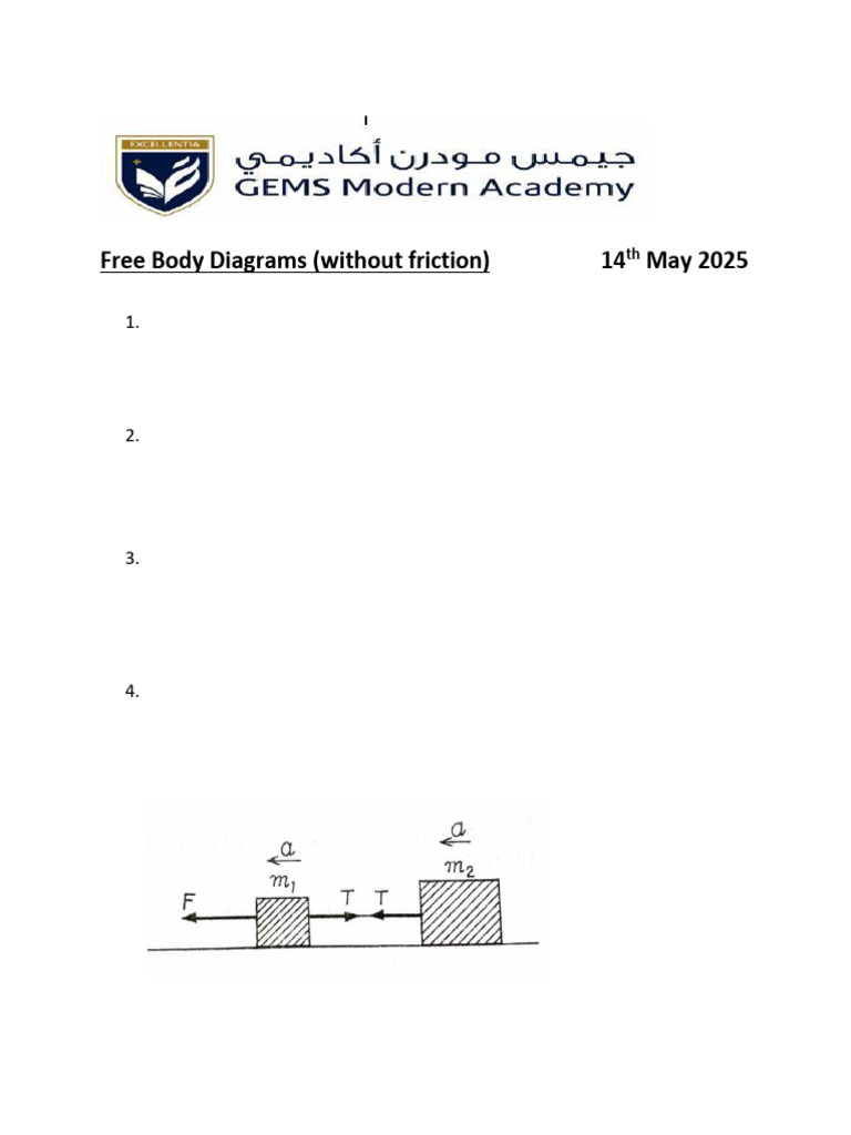 FBD Without Friction | PDF