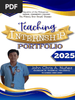 Sample Teaching Portfolio | PDF | Teachers | Learning