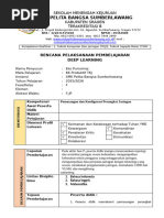 MODUL AJAR Berbasis Deep Learning | PDF