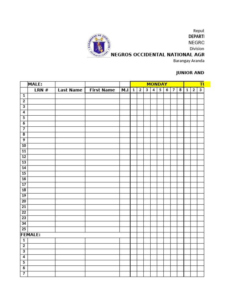 Monitoring of Daily Attendance Adviser | PDF