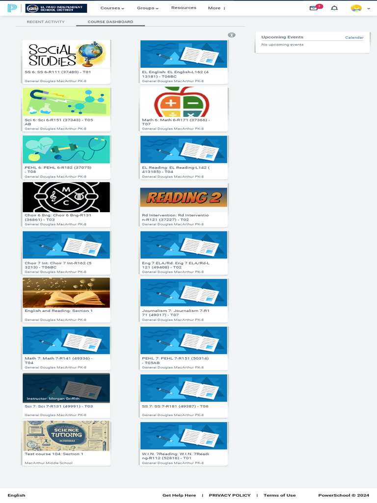 Home Schoology | PDF