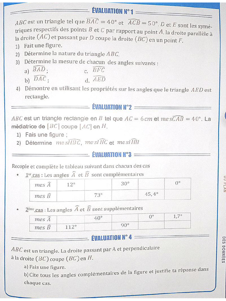 Maths 5è SE Angles | PDF