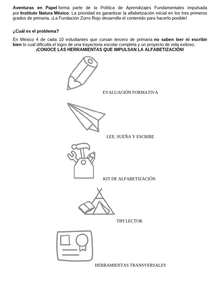 Alfabetización Inicial con Aventuras en Papel | PDF | Enseñando ...