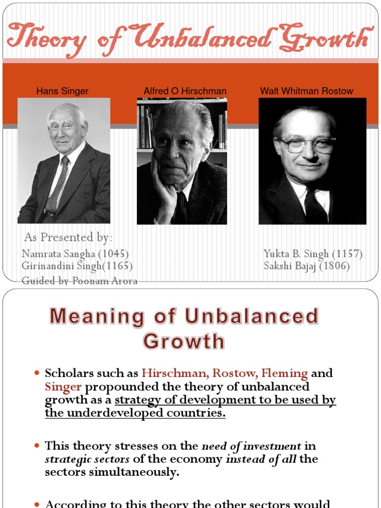 Theory of Unbalanced Growth | PDF | Economic Growth | Economics