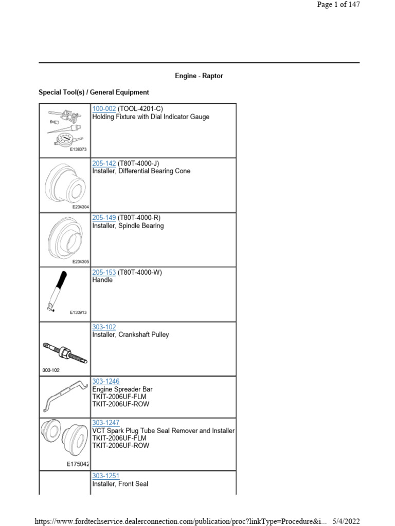 Ford Raptor Engine Assembley | PDF | Motor Oil | Piston