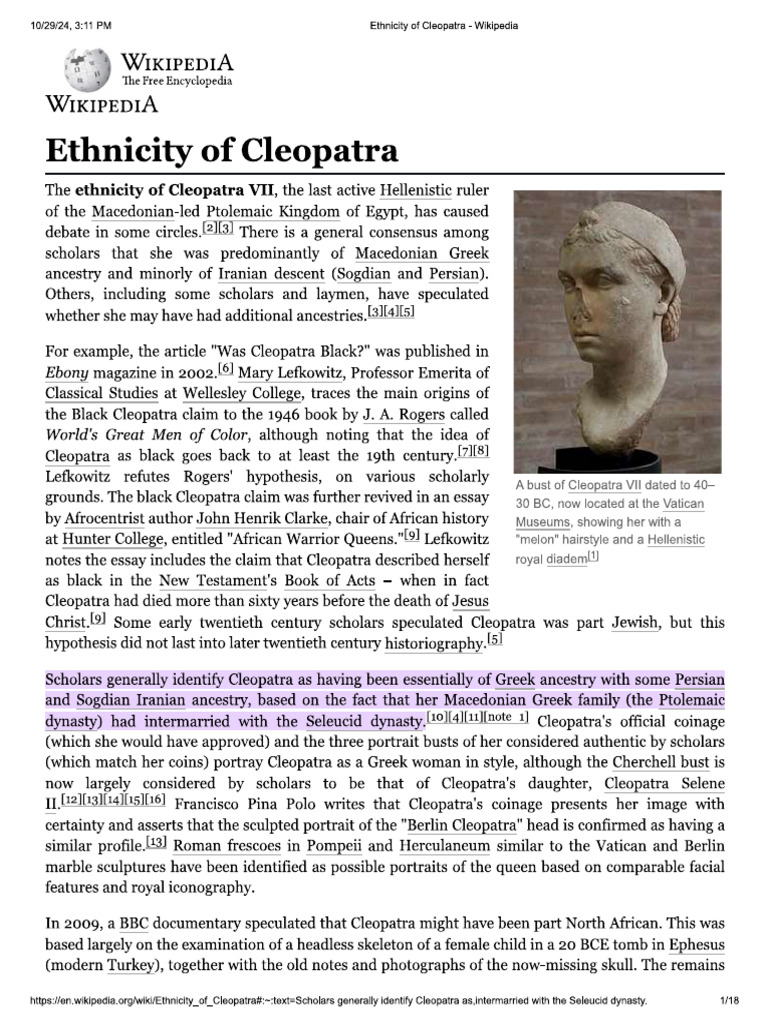 Cleopatra | PDF
