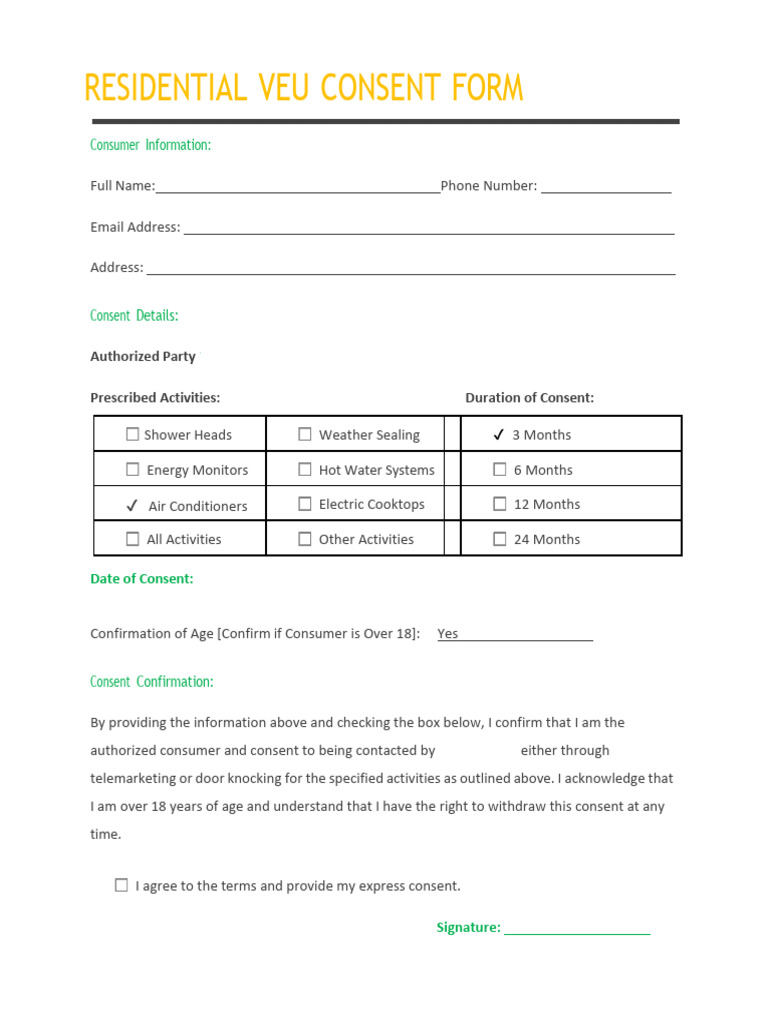 Consent Form | PDF