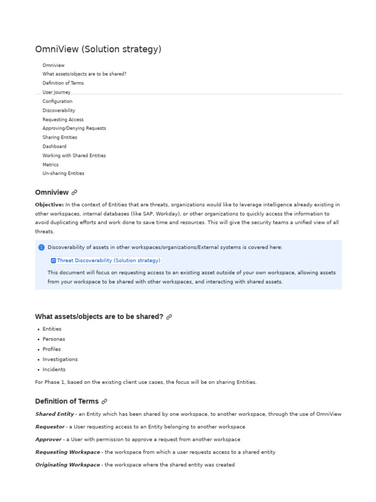 Omniview Solution Strategy | PDF | Software | Cyberspace