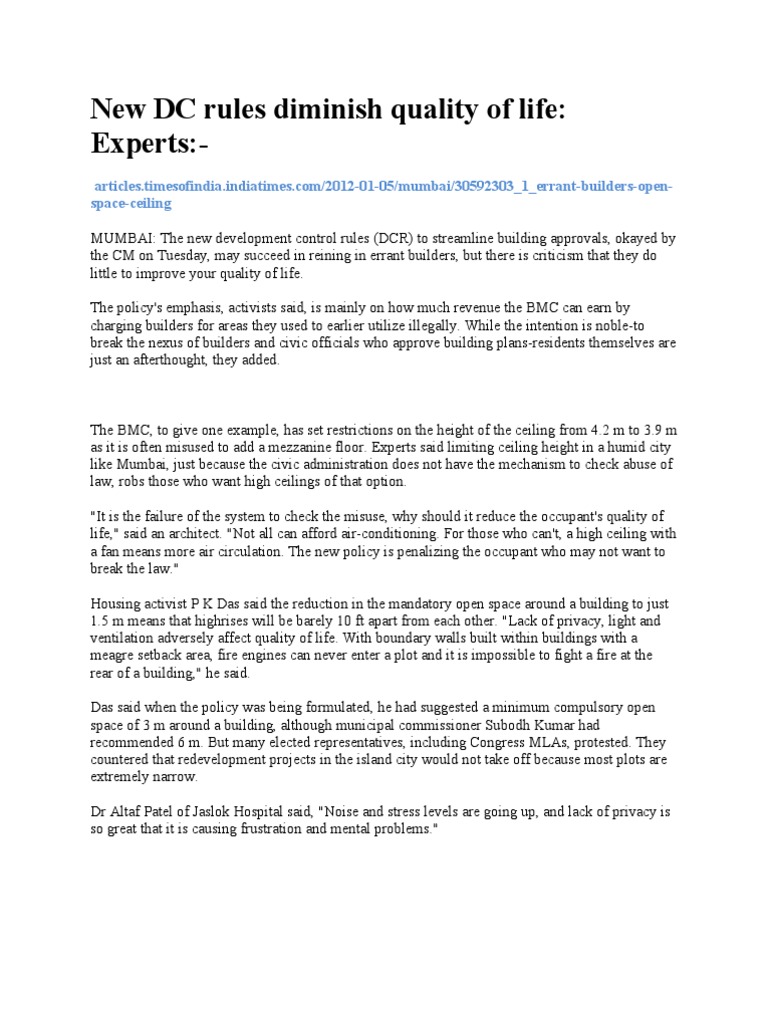 New DC Rules | PDF | Government