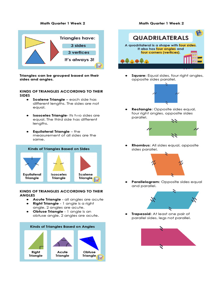Math QRTR 1 Week 2 Lecture | PDF
