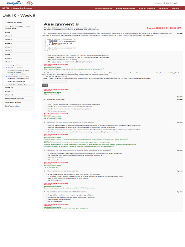 Noc20 Cs04 Assessment Id Week 9 | PDF