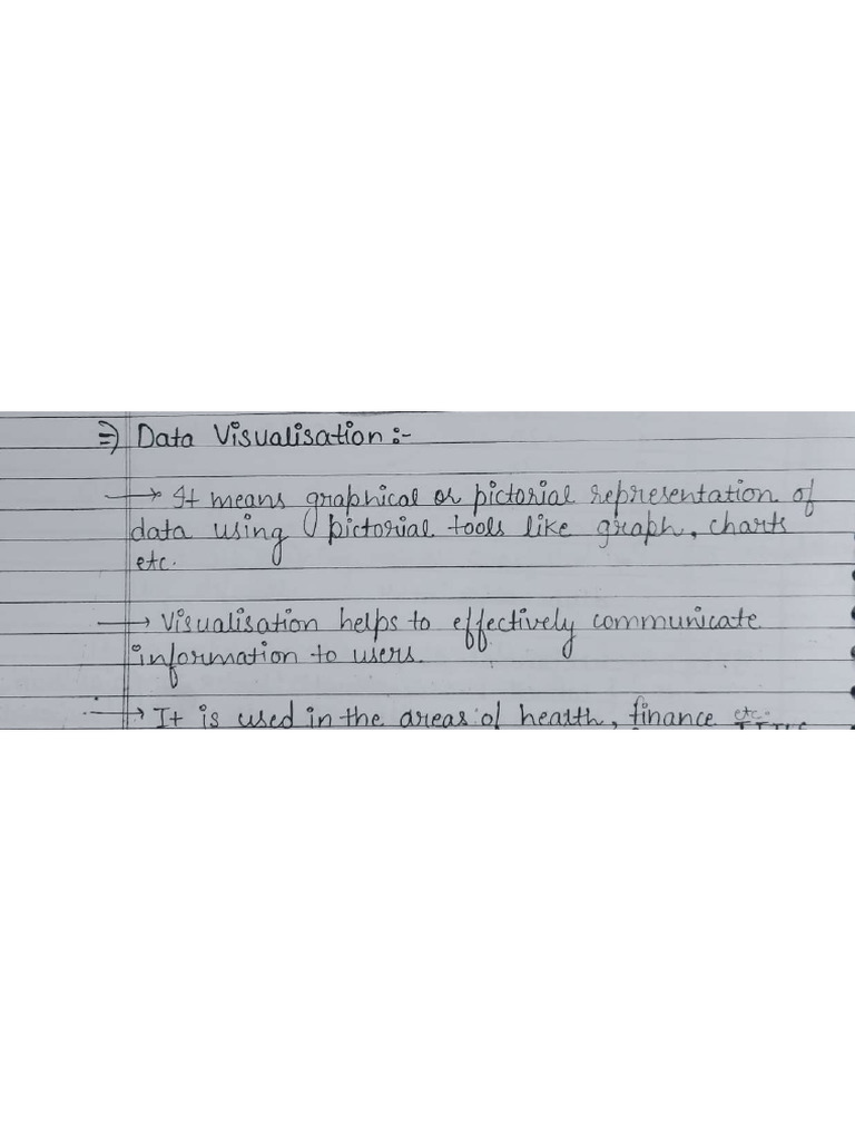 Data Visualization | PDF