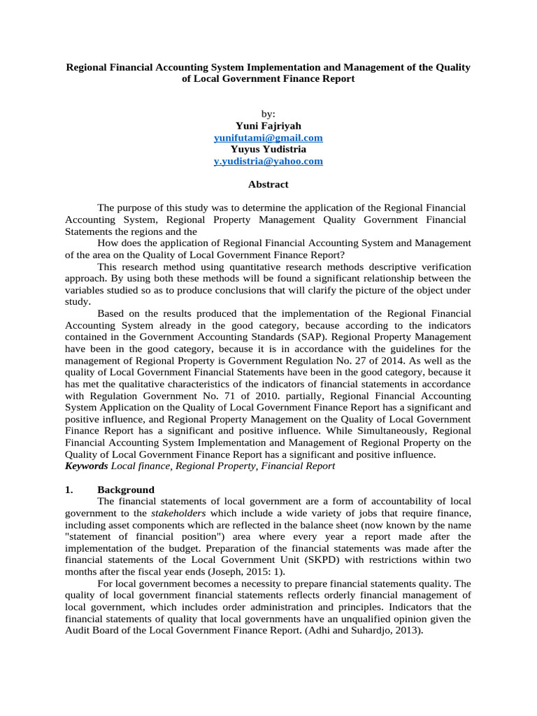 Jurnal Yuni Dan Yuyus English | PDF | Regression Analysis | Linear ...