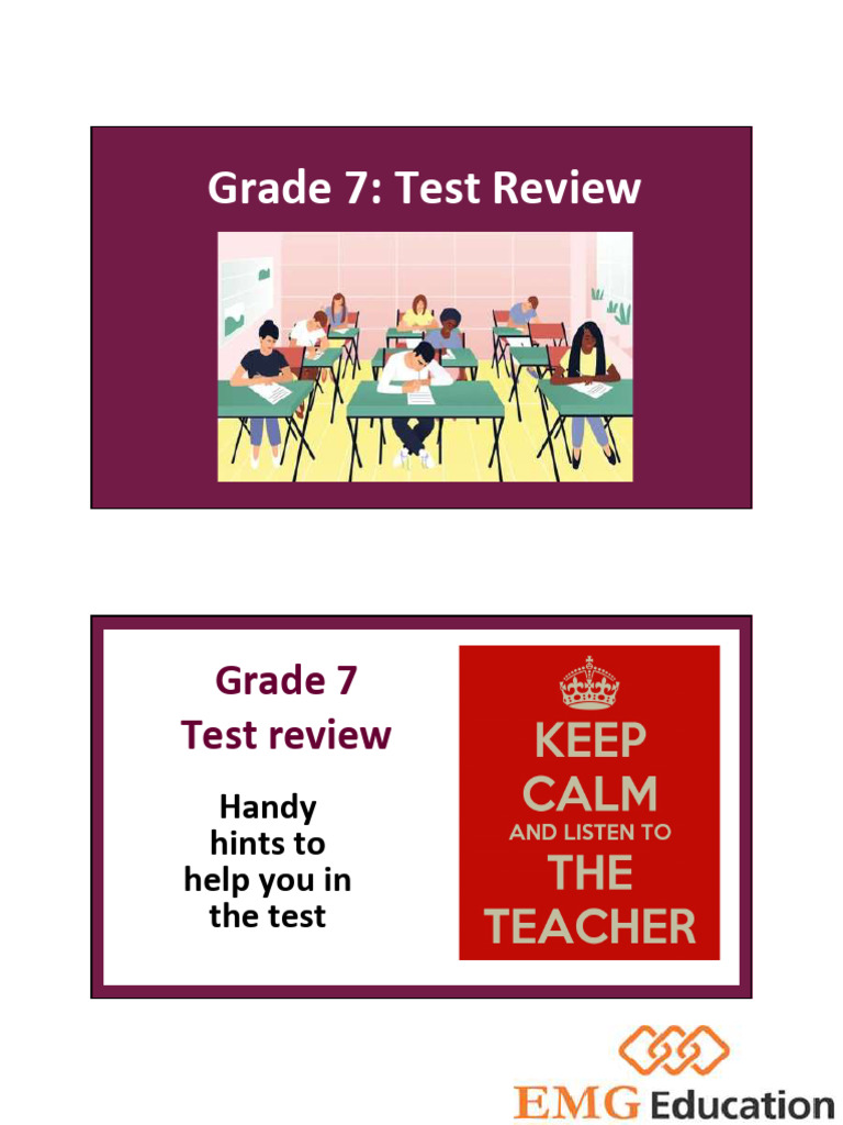 Grade 7 Test Review Guide | PDF | Himalayas | Giant Panda