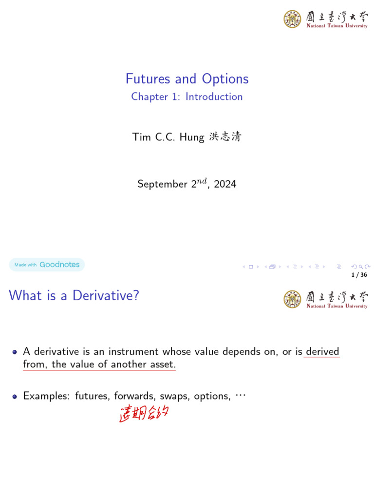Understanding Derivatives: Futures & Options | PDF | Derivative ...