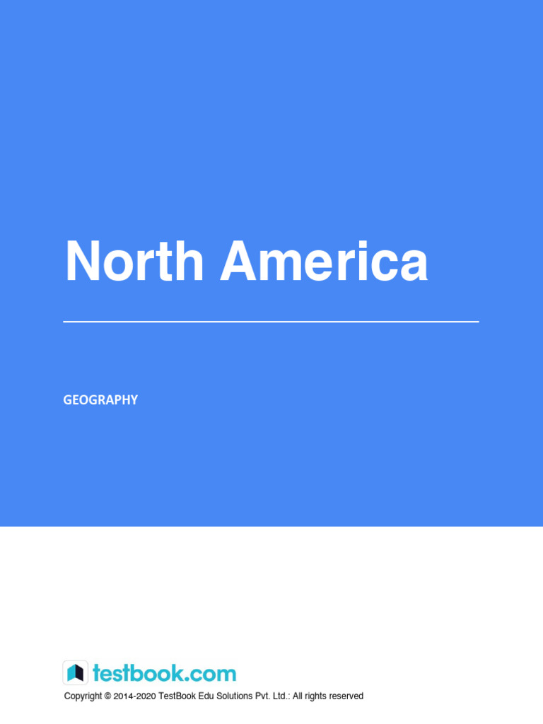 North America Geography Overview | PDF | North America | Continent