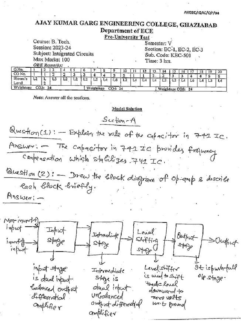 PUT IC Solution 2023-24 | PDF