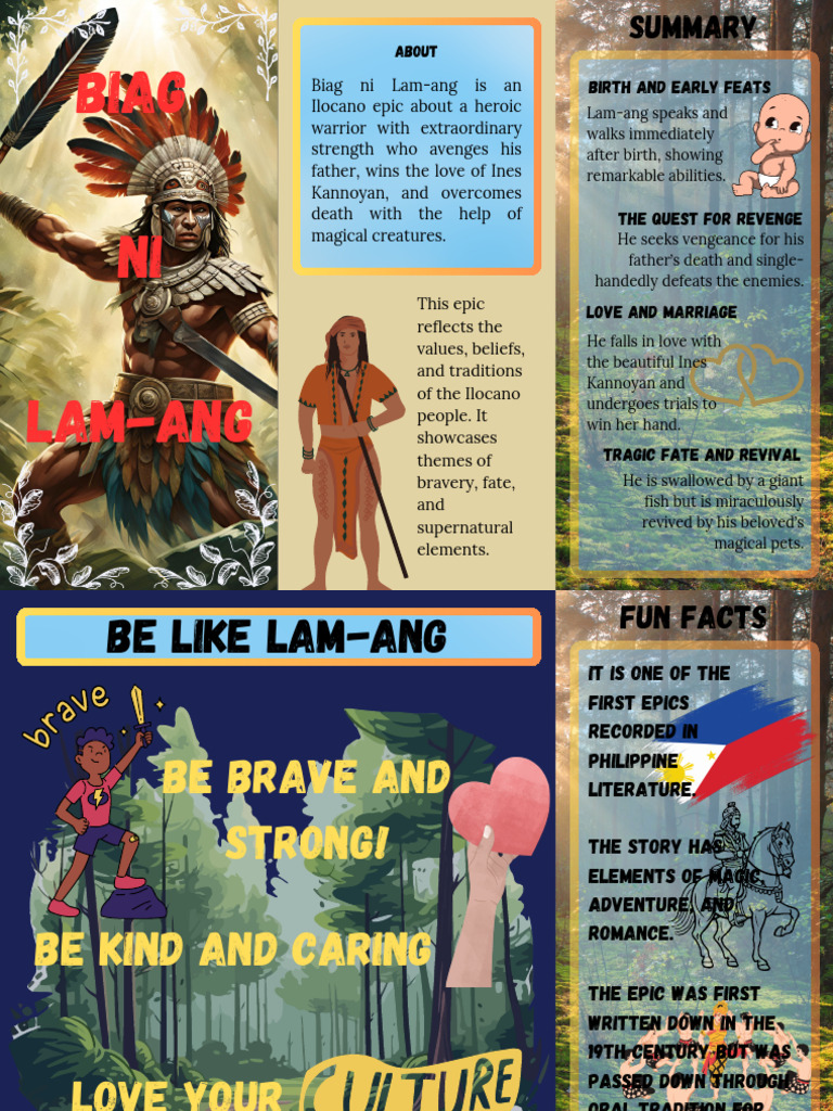 Bihag Ni Lam-Ang Brochure | PDF | Oral Tradition