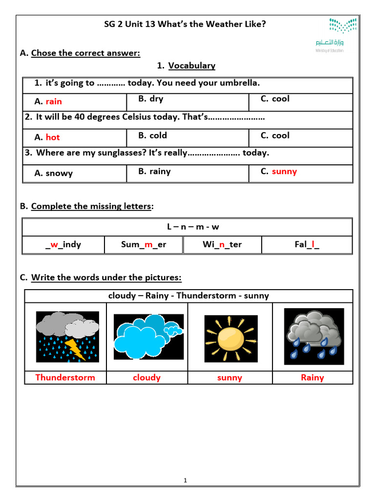 SG2 Unit 13 An | PDF