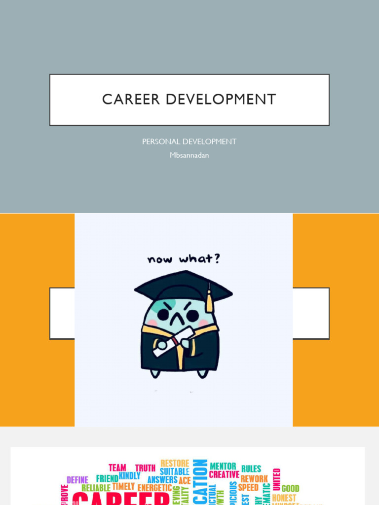 Career Development | PDF