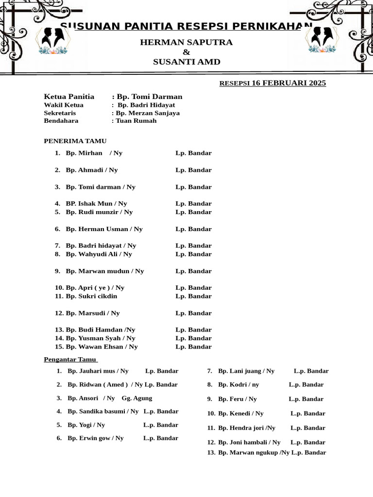 Undangan BLM Fiks | PDF