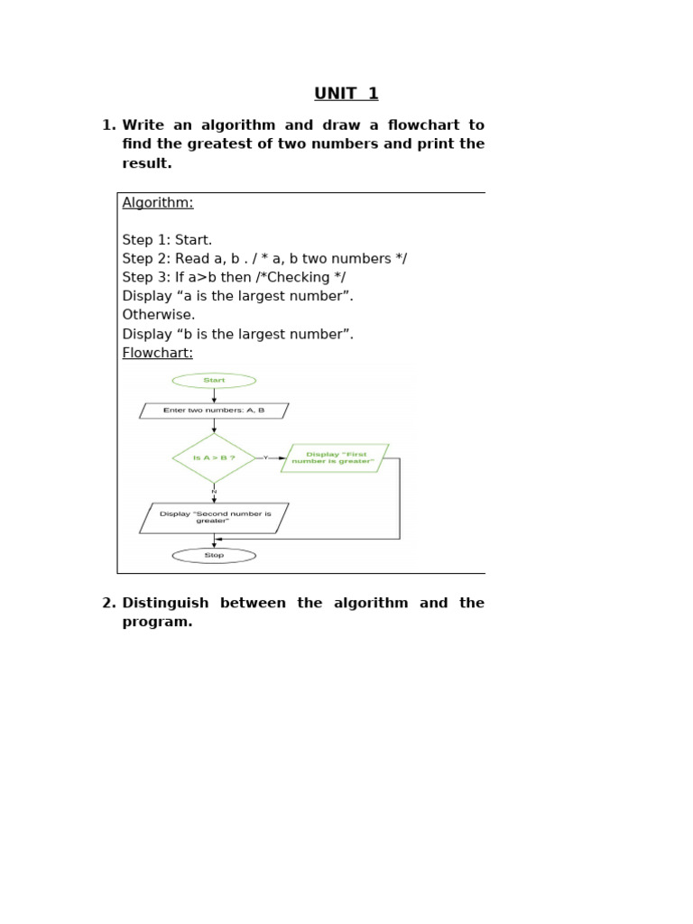 2marks Question Bank (Model) | PDF | Reserved Word | Control Flow