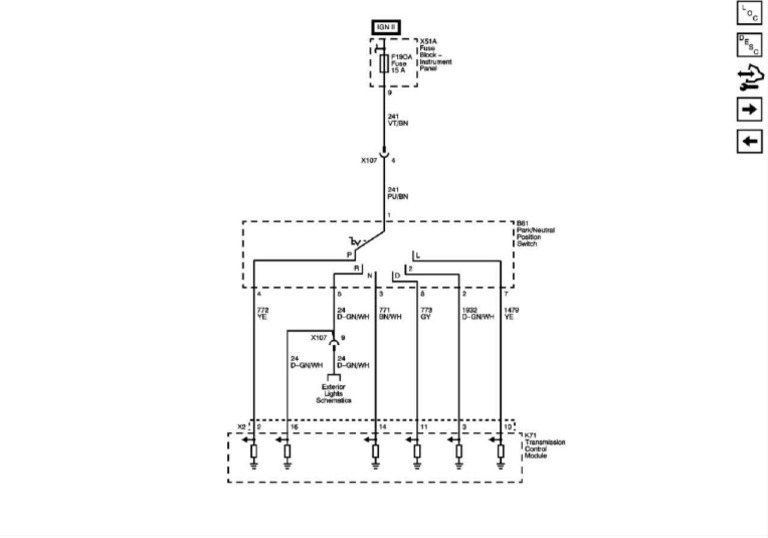 Spark 1.0L at TCM Pinout PRND2L Selector | PDF